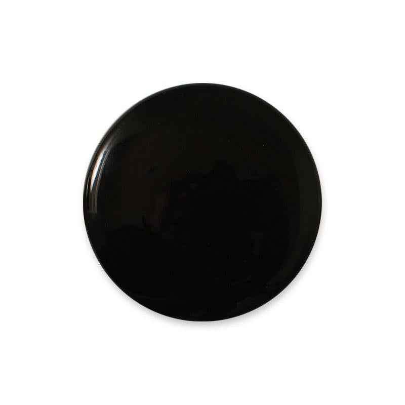 Knob Midi - Shiny - Black Solid – Aspegren-denmark.com