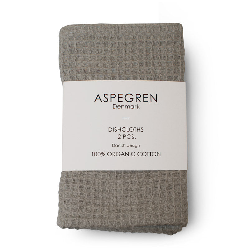 Dishcloths - North - Silver Gray – Aspegren-denmark.com