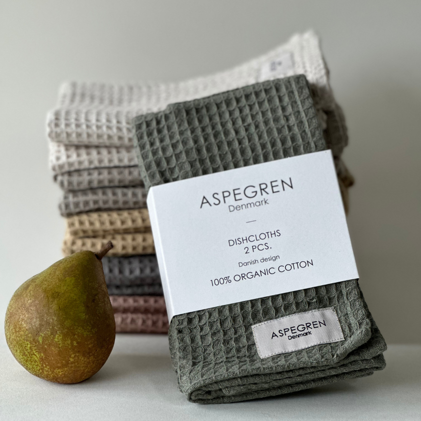 Dishcloths - North - Olive – Aspegren-denmark.com